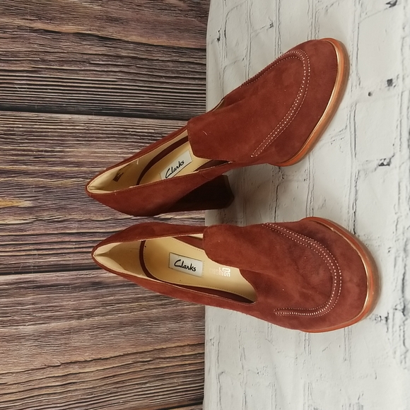 Clarks | Shoes | Clarks Ellis Mabel Heels | Poshmark